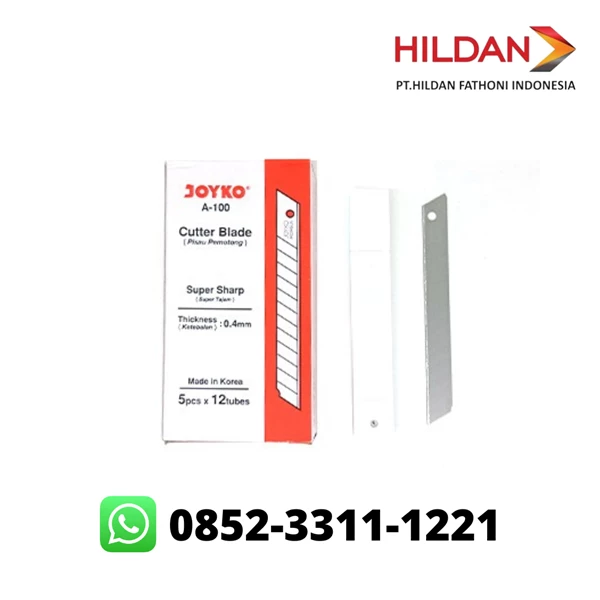 Jual ISI / REFILL CUTTER JOYKO A-100 CUTTER KECIL Surabaya | HILDAN ...