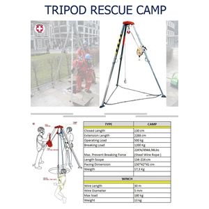 Jual Tripod Rescue Merk CAMP EVO Tripod Keselamatan di Indonesia ...